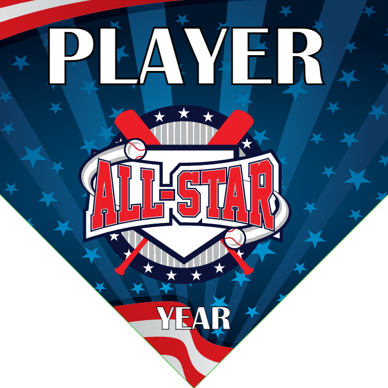 All Star 6 - Home Baseball Banners – Team Sport Banners