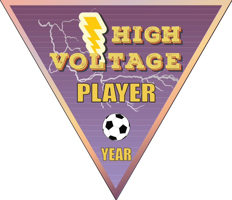 High Voltage - Triangle Soccer Banners – Team Sport Banners