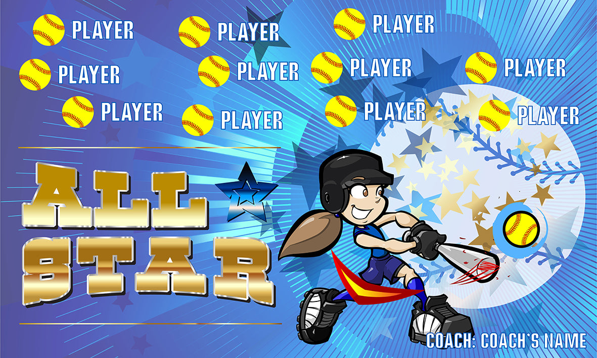 All-Star 15 - Baseball Banner – Team Sport Banners