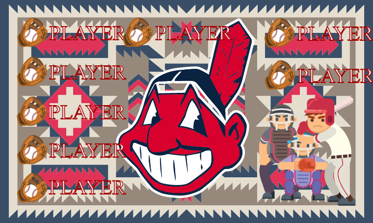Cleveland Indians 2 - Baseball Banner – Team Sport Banners