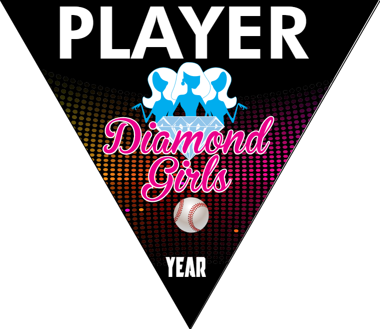 Diamond Girls - Triangle Softball Pennant – Team Sport Banners