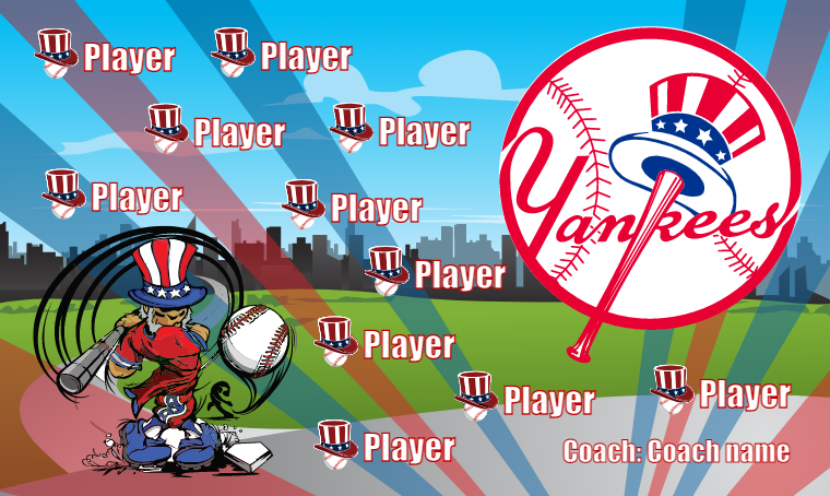 New York Yankees - Baseball Banner – Team Sport Banners